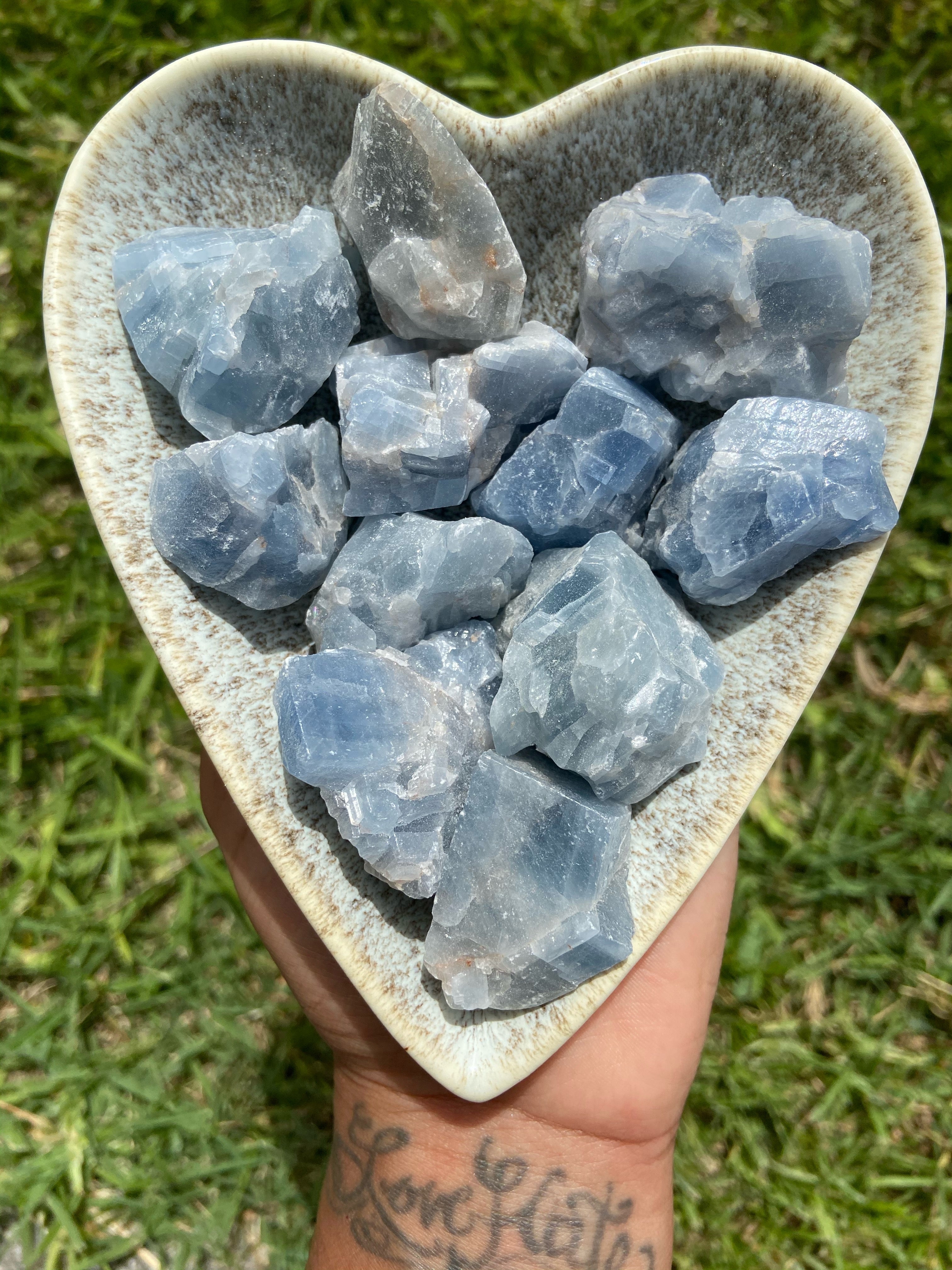 Blue Calcite – Chi’s Aura Crystals